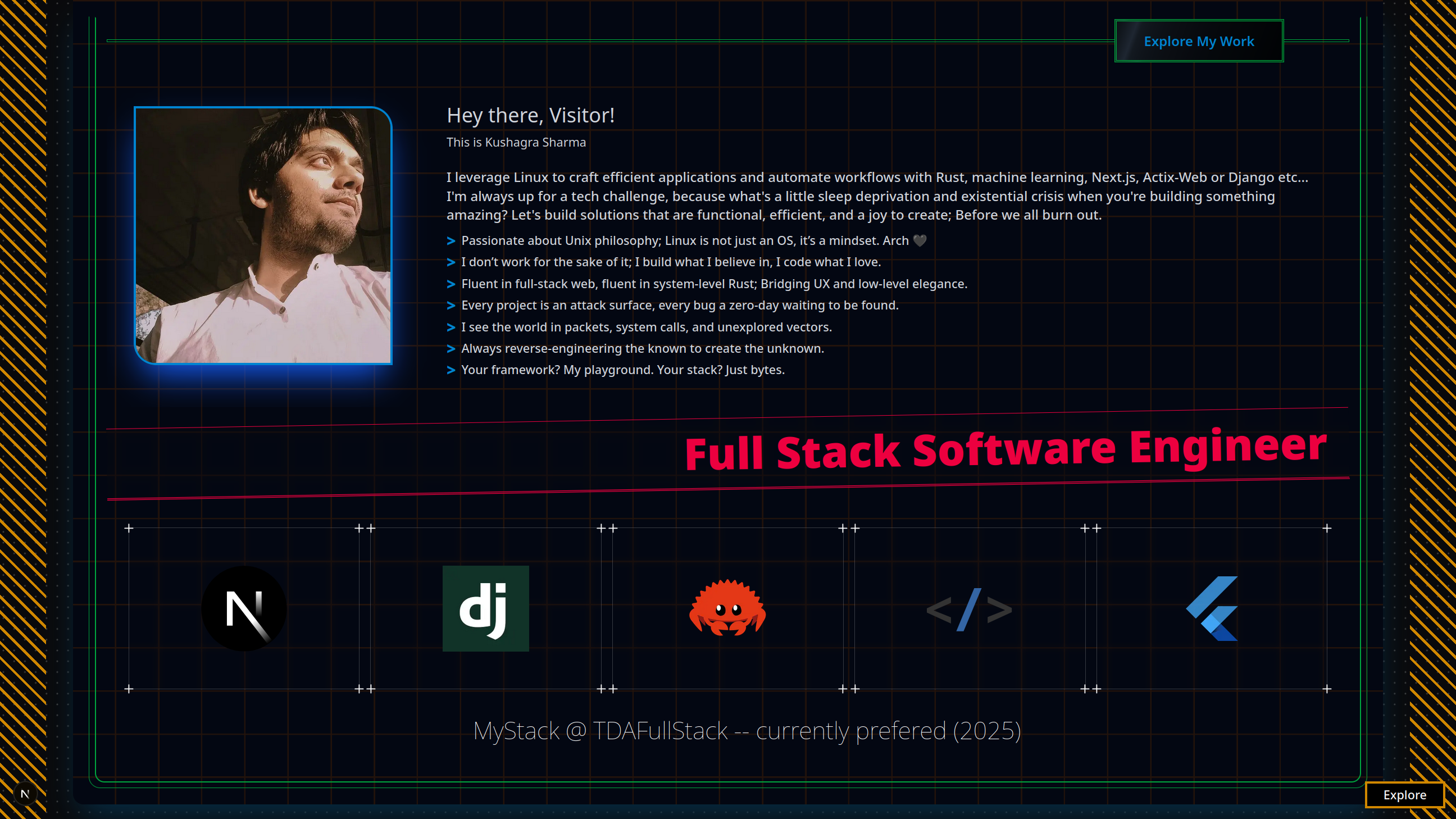 Kushagra Sharma | Full Stack Engineer | Kushagra Sharma